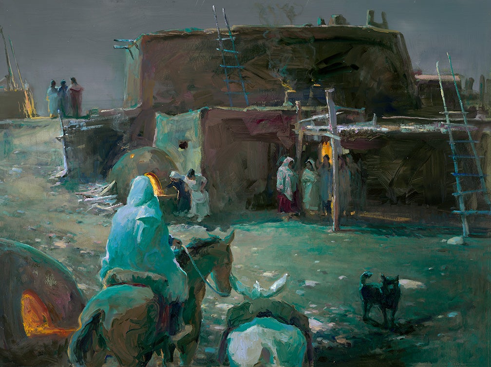 "Finally home" print by Rich Nichols | TAOS ART MUSEUM'S ONLINE STORE