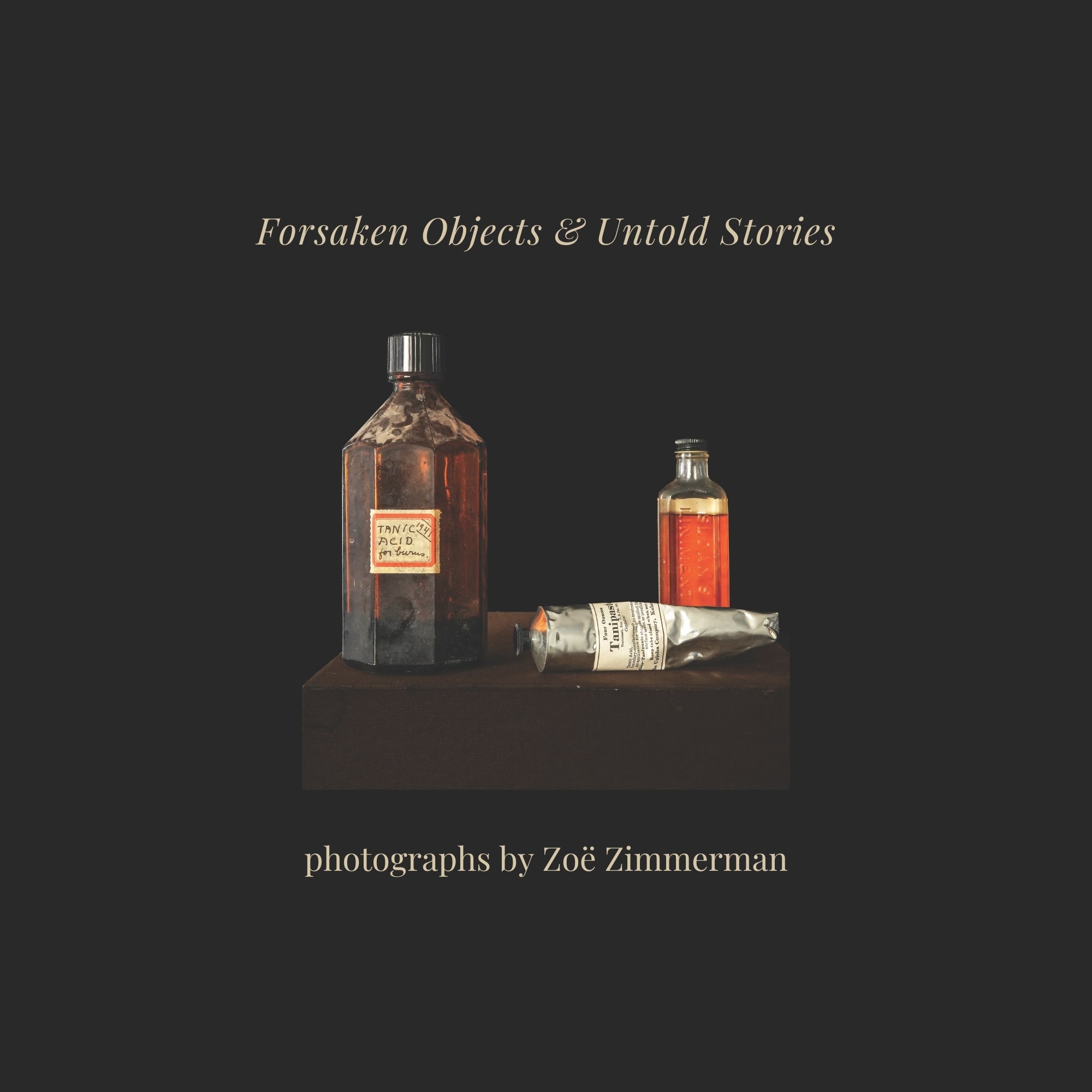 Exhibition catalog for "Forsaken Objects & Untold Stories," photographs ...